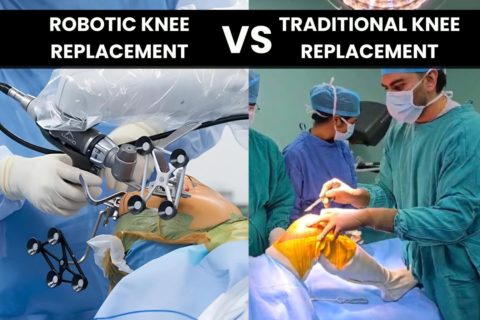 Robotic vs. Traditional Knee Replacement: Which is Right for You? - Dr ...